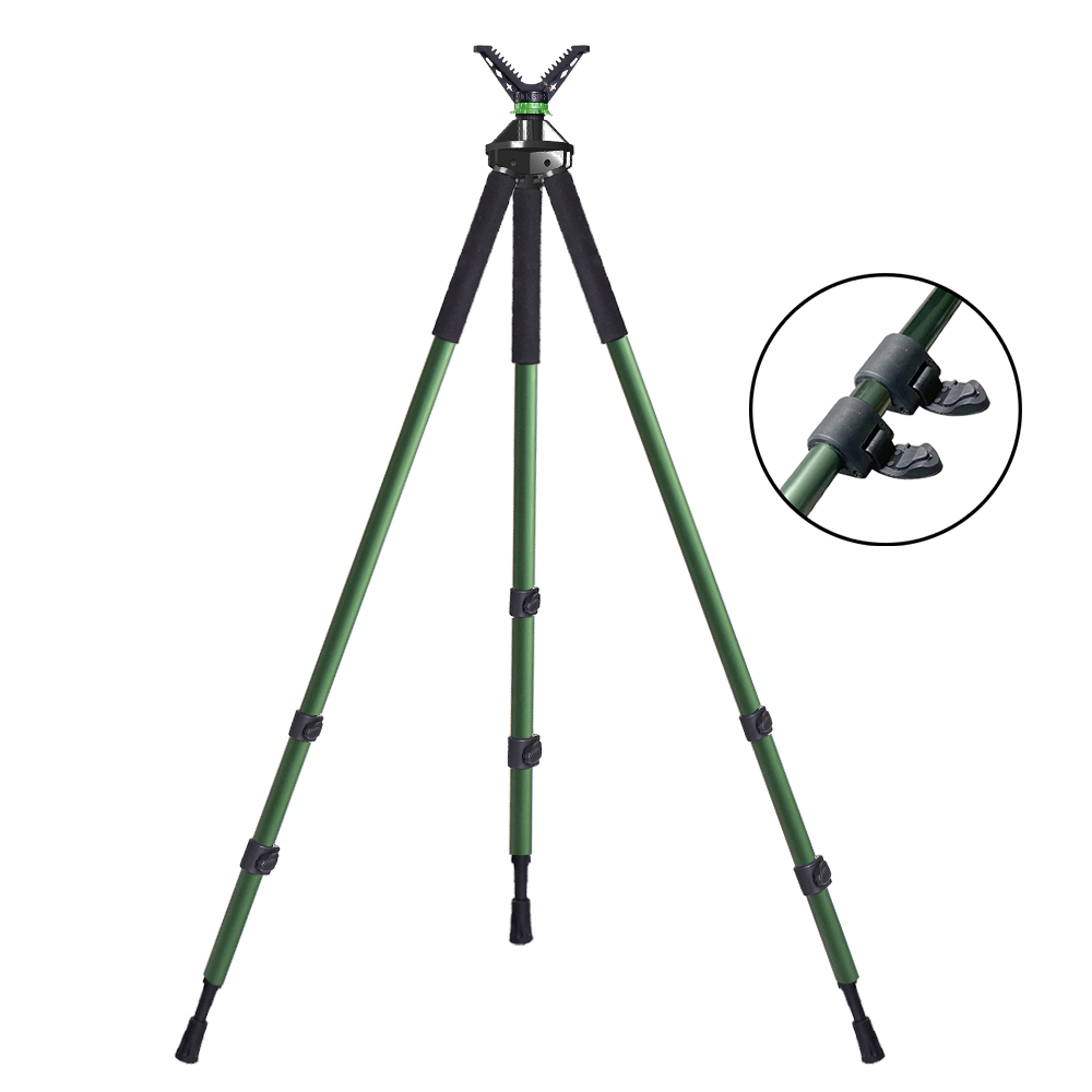 China Tripod Shooting Stick With Fluted Tubes Manufacturer and ...