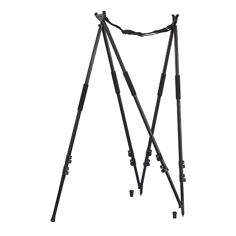 China 5 legged shooting stick with outer clamp locking system ...