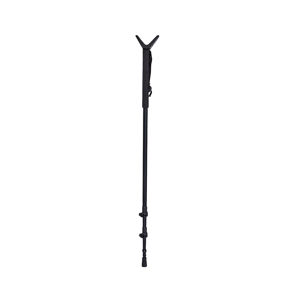 China Monopod shooting hunting stick with outer flip clamp locking ...