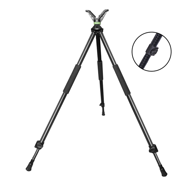 China Carbon tripod stick by outer clamp locking Manufacturer and ...